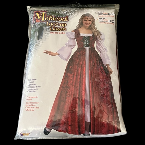 Forum Novelties | Dresses | Forum Novelties Medieval Lace Up Gown Robe ...